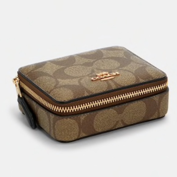 Coach | Accessories | Coach Weekly Pill Box In Signature Canvas | Poshmark